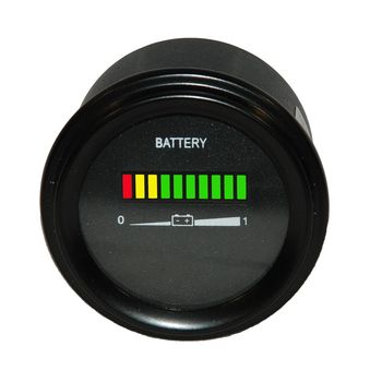 Golf cart battery indicator charge guage